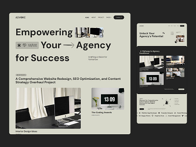 Creative Agency Website template by Webestica on Dribbble