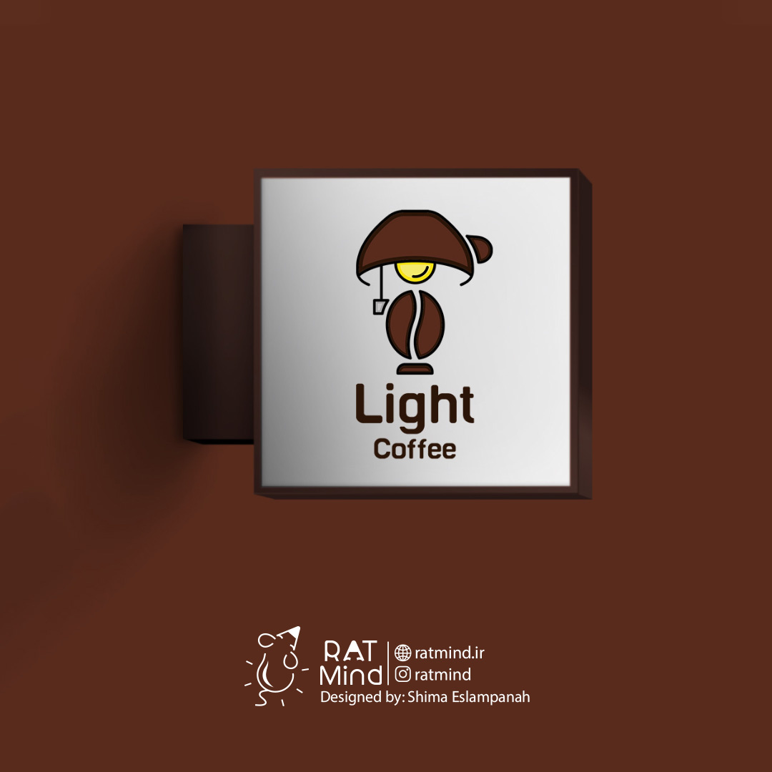 Light Coffee Logo Design by RAT Mind Studio on Dribbble
