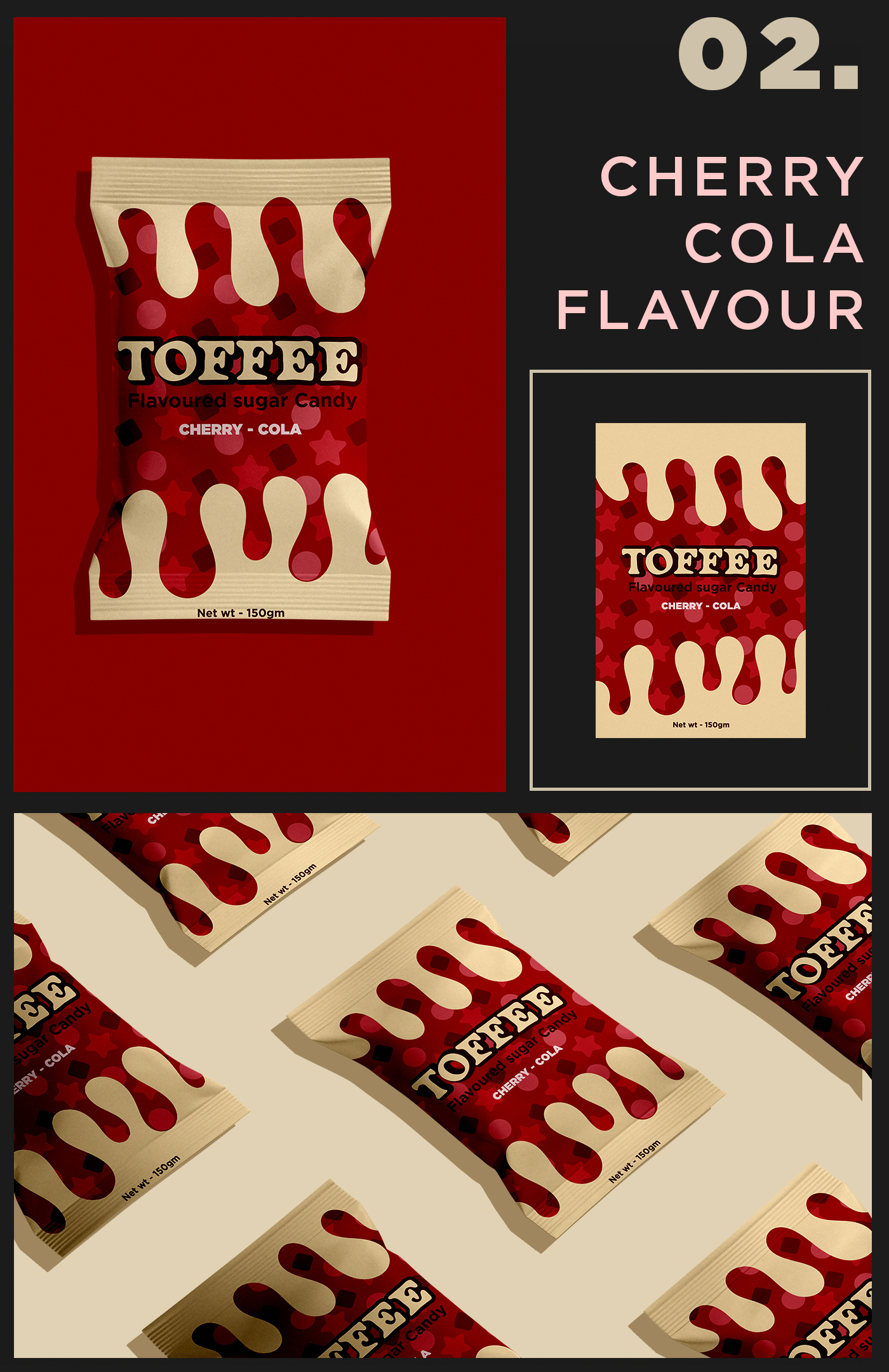 Packaging Design - TOFFEE (A Flavoured Sugar Candy) by Nikku Designs on ...