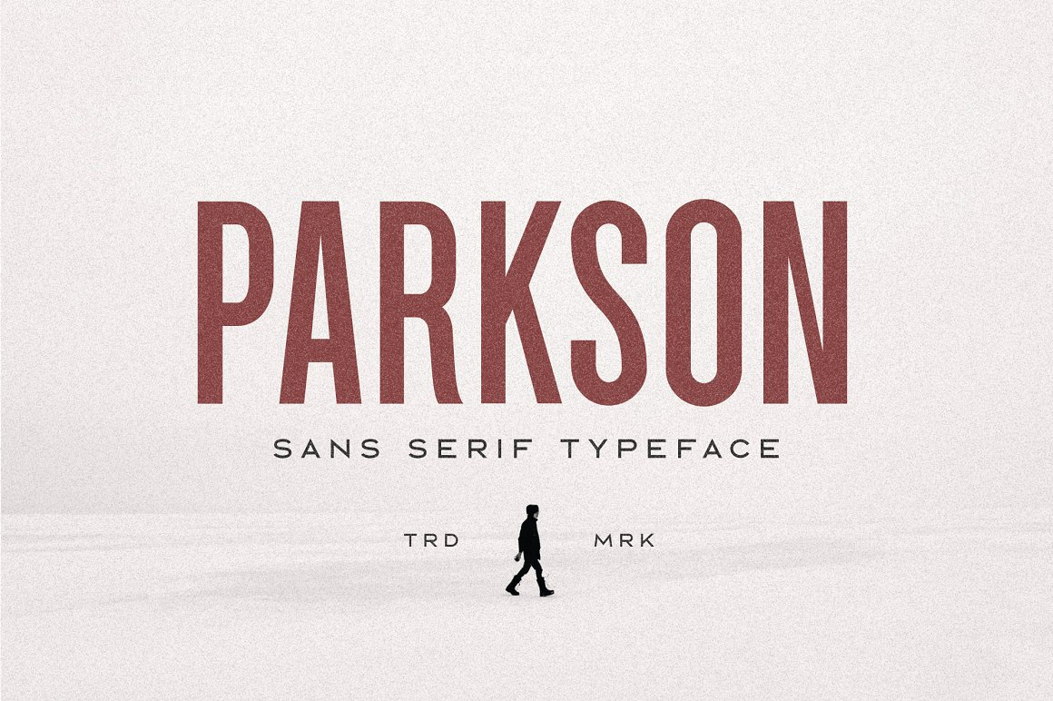 Parkson Sans Serif - 18 Fonts by Creative Design Master on Dribbble