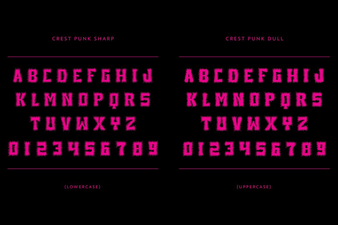 Crust Punk Display Font by Creative Design Master on Dribbble