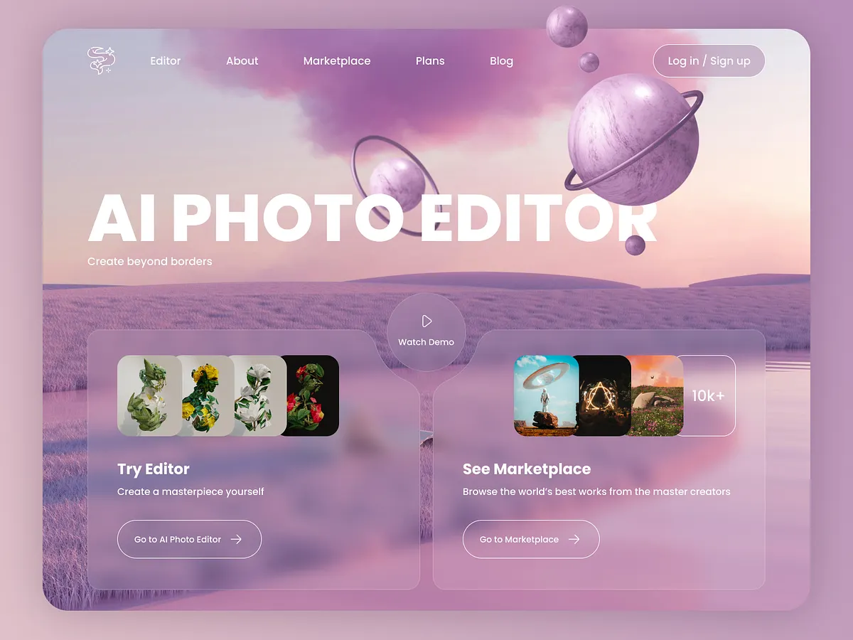 Browse thousands of Photo Editor images for design inspiration | Dribbble
