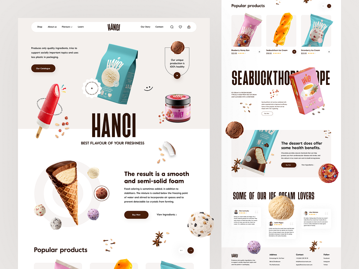 Browse thousands of Icecream images for design inspiration | Dribbble