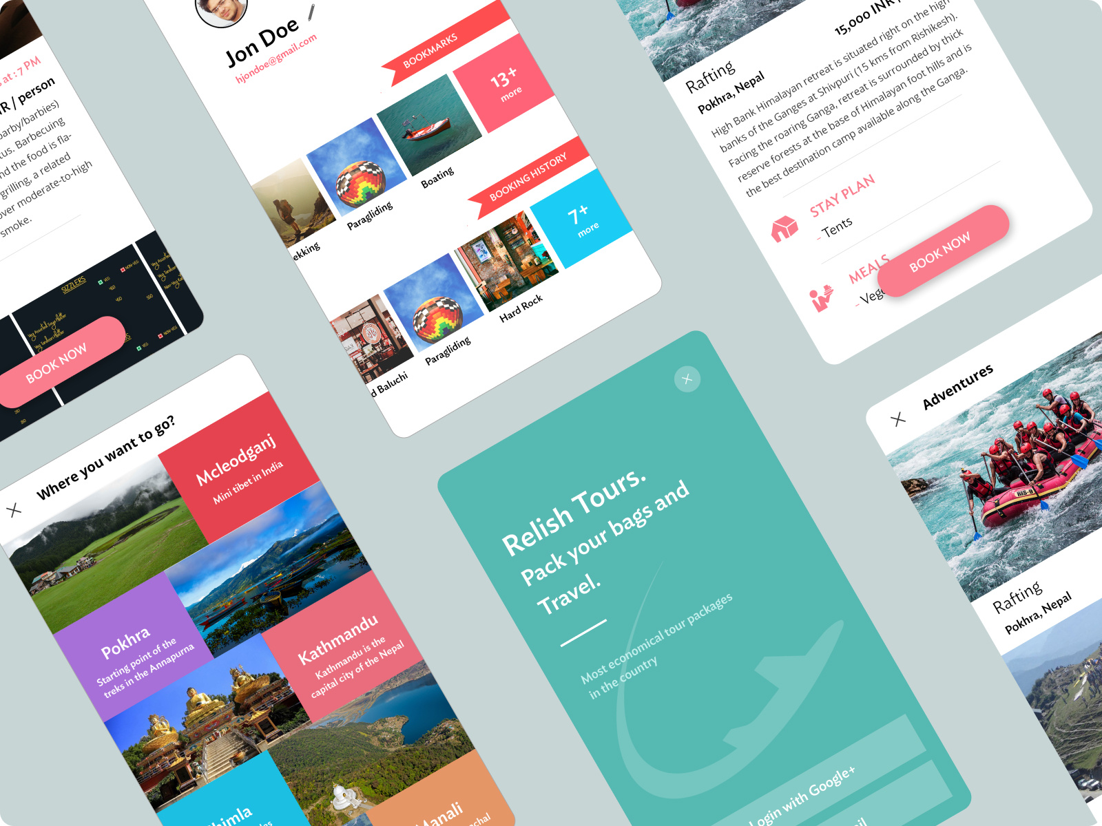 ExploreMap: Wanderlust Itinerary by Aayush Gupta on Dribbble