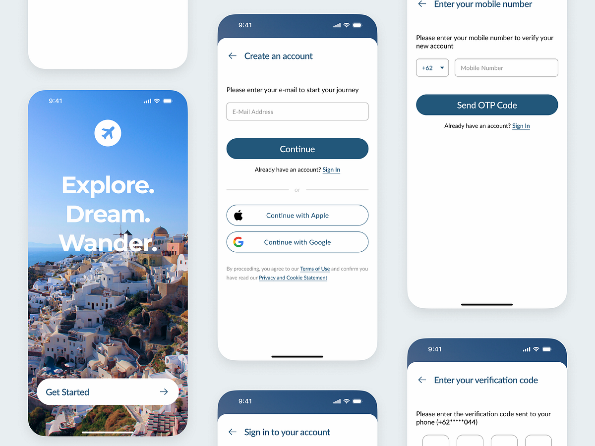 Browse thousands of Registration Page For Mobile App images for design ...