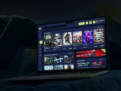 Video Game Marketplace Website by Asiq M. for Netro Systems on Dribbble