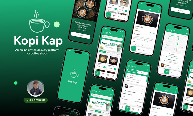 Kopi Kap - An online coffee delivery platform for coffee shops by M ...
