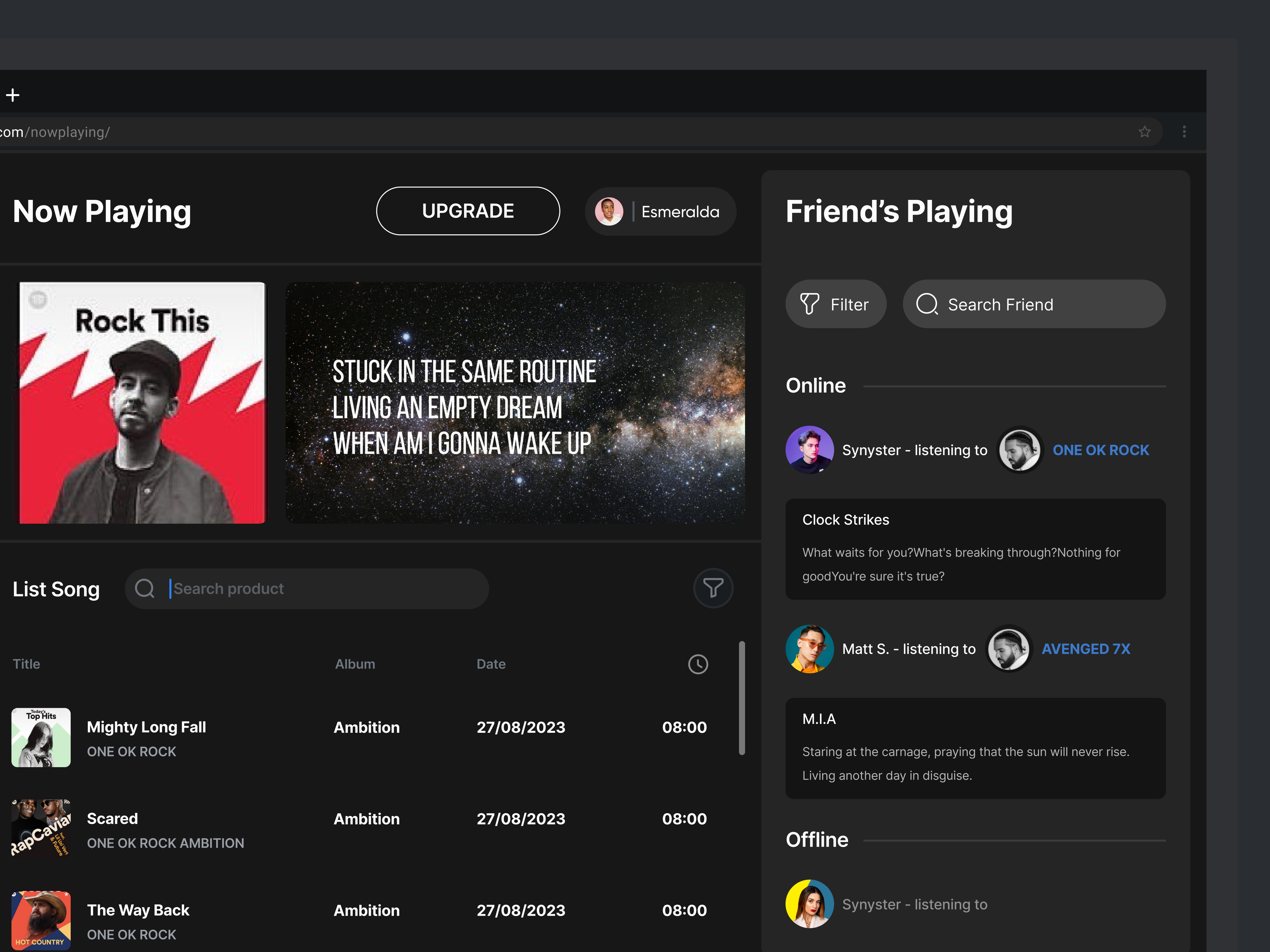 Diivox - Music Player web App UI Design by Md. Golam Kader on Dribbble