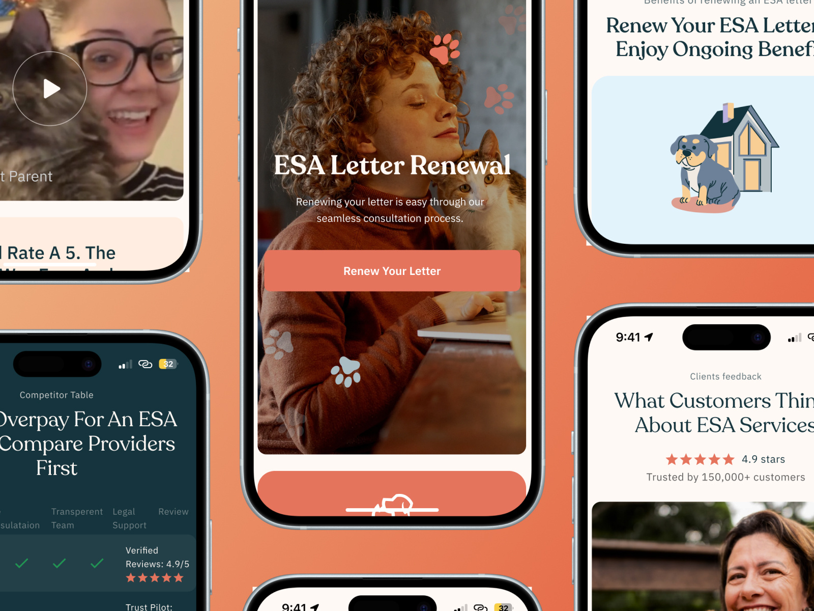 ESA latter | Mobile | Pettable by Andrii Boichuk on Dribbble