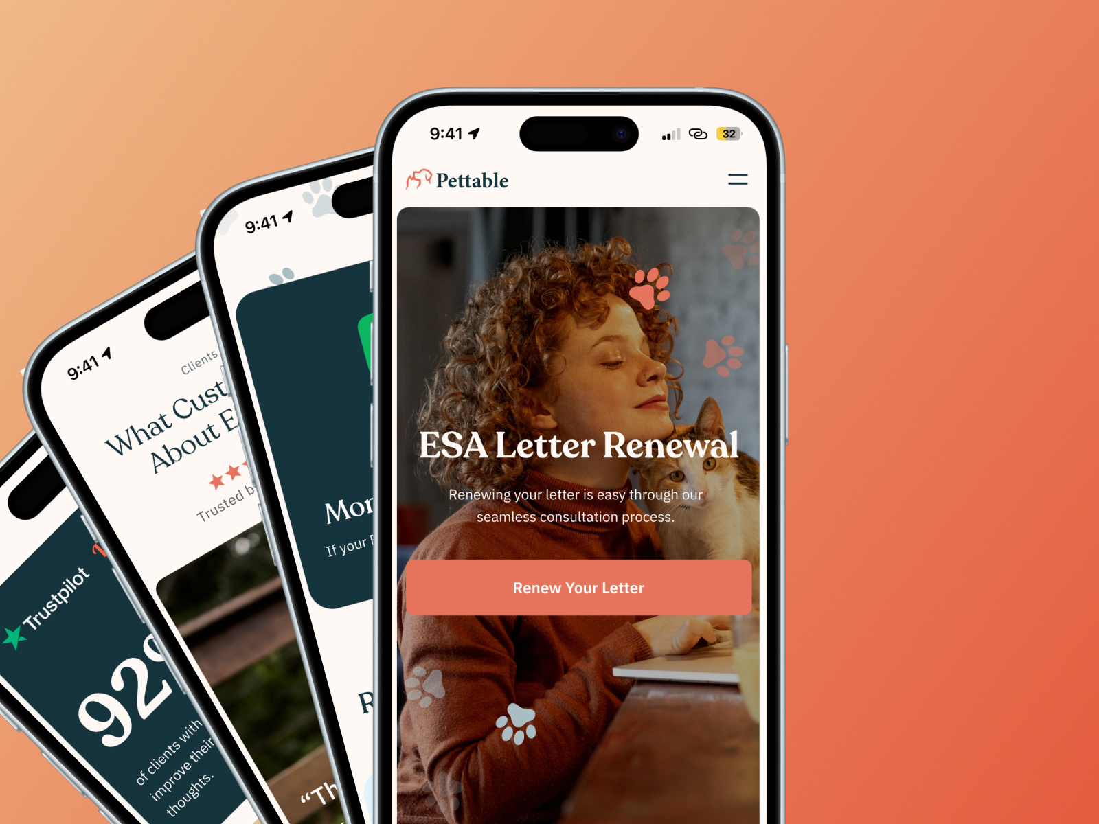 ESA latter | Mobile | Pettable by Andrii Boichuk on Dribbble