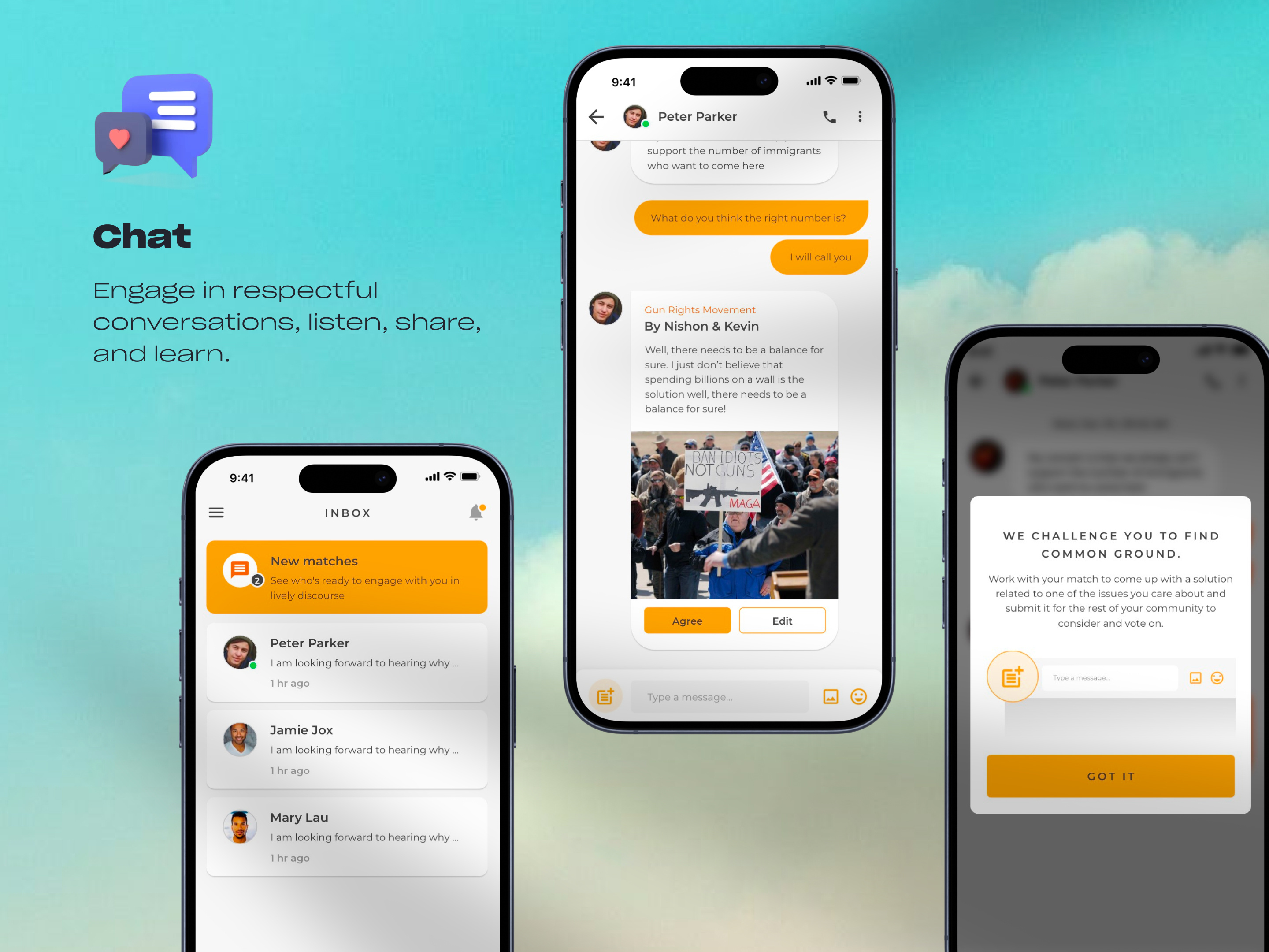 Social Network Chat Mobile App by Sajan Shrestha on Dribbble