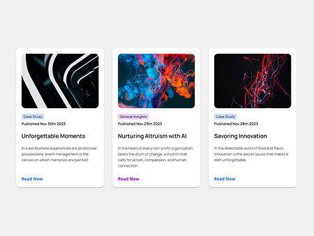 Card UI designs, themes, templates and downloadable graphic elements on ...