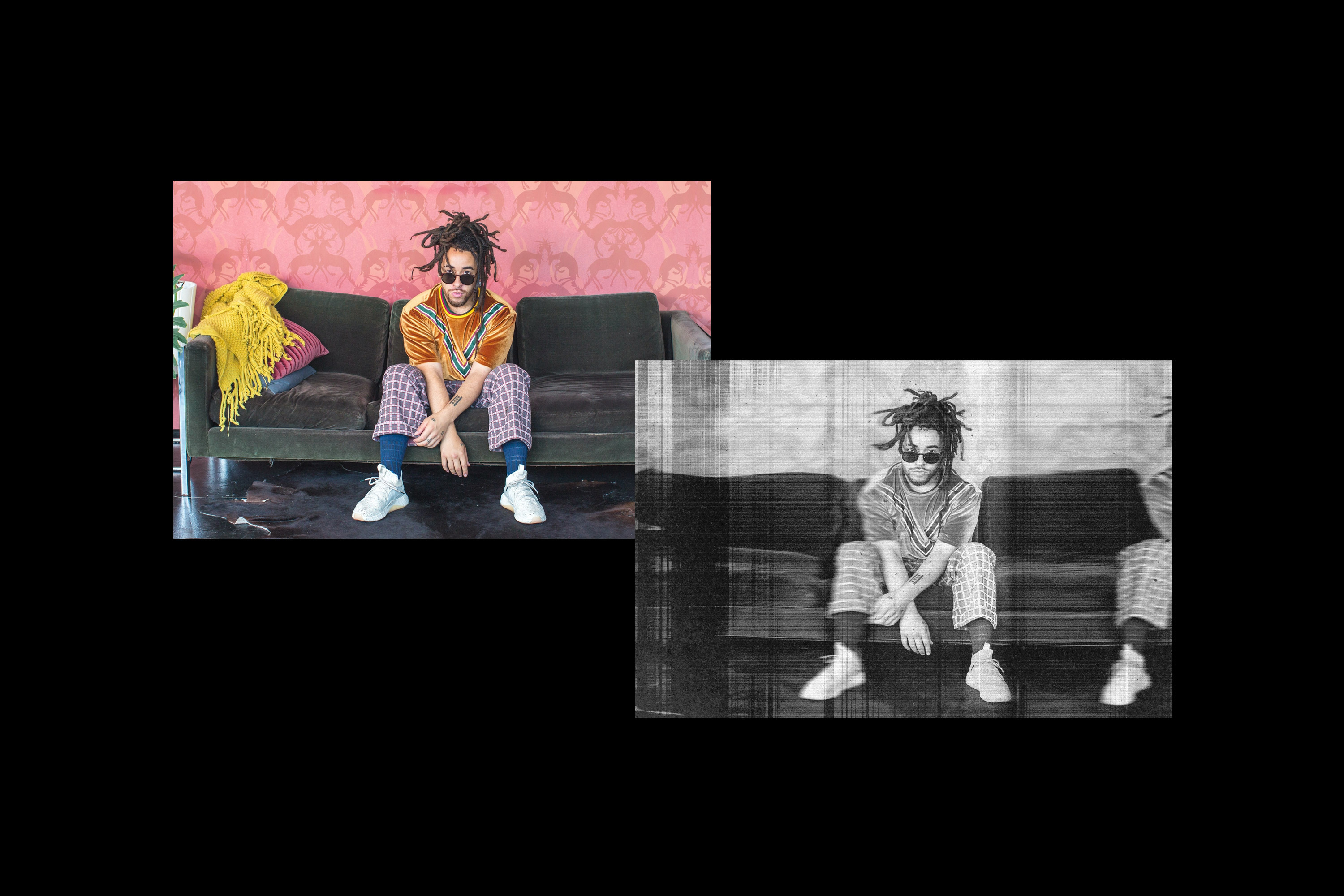 Distorted Printer Photo Effect by Pixelbuddha on Dribbble