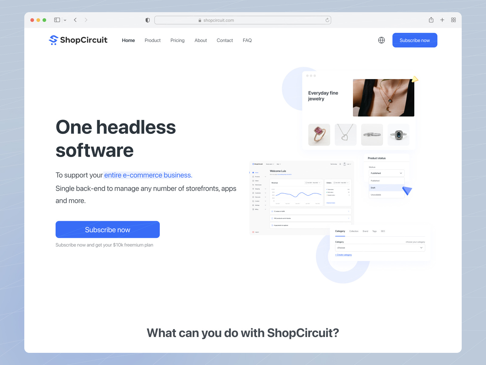 ShopCircuit eCommerce by Pyango on Dribbble