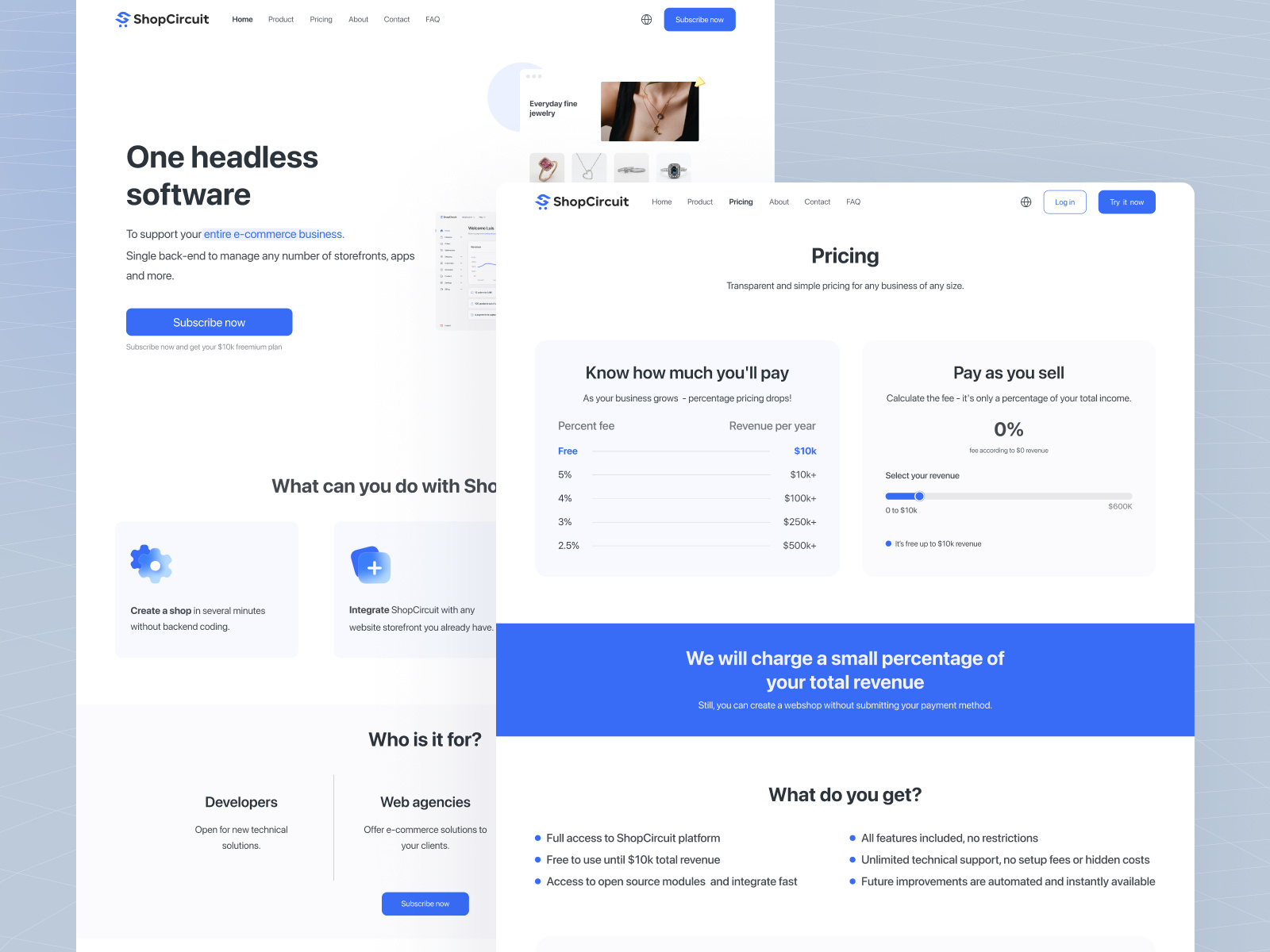 ShopCircuit eCommerce by Pyango on Dribbble