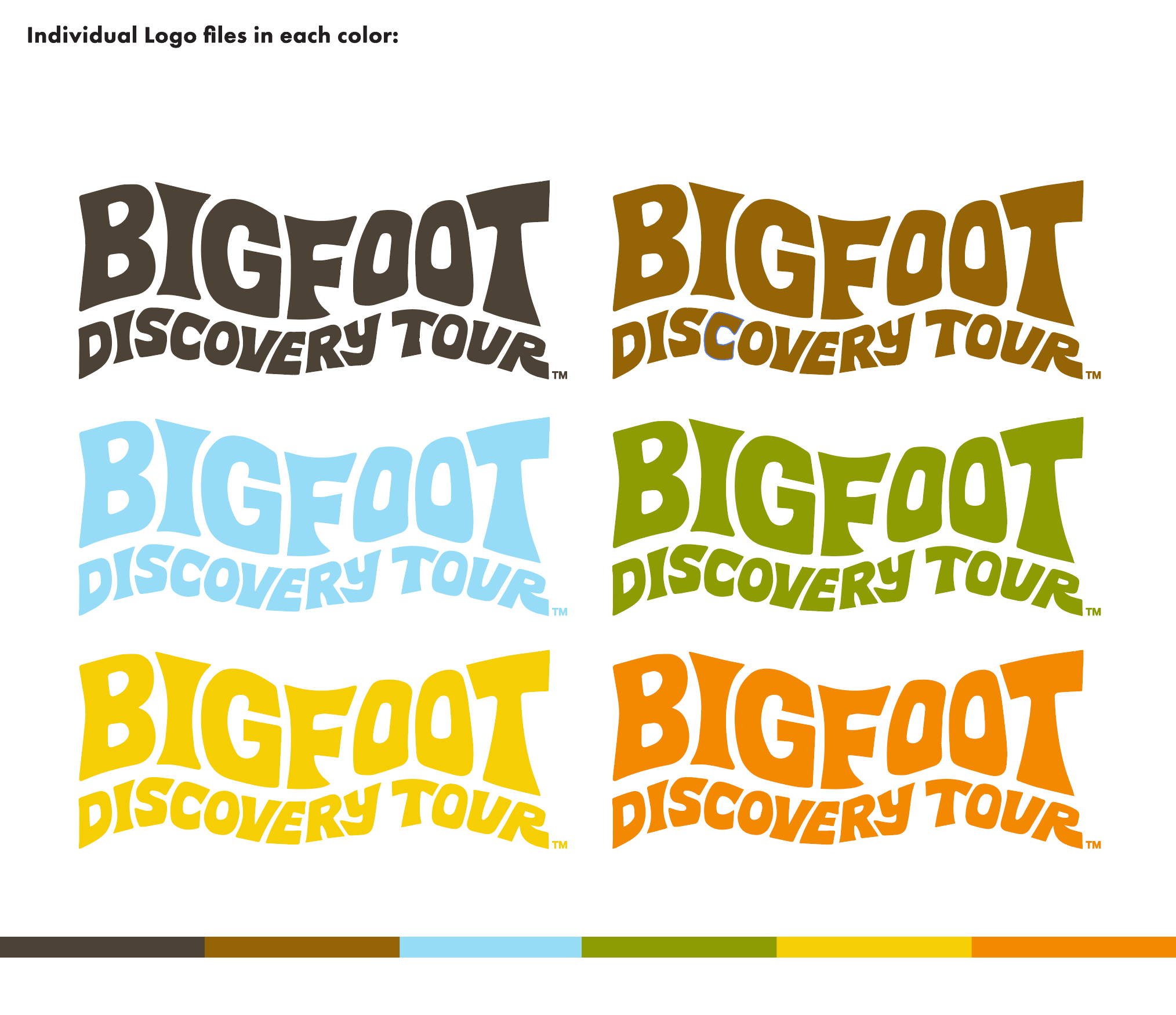 Logo & Branding for Bigfoot Discovery Tour by Lisa McCormick / Made by ...