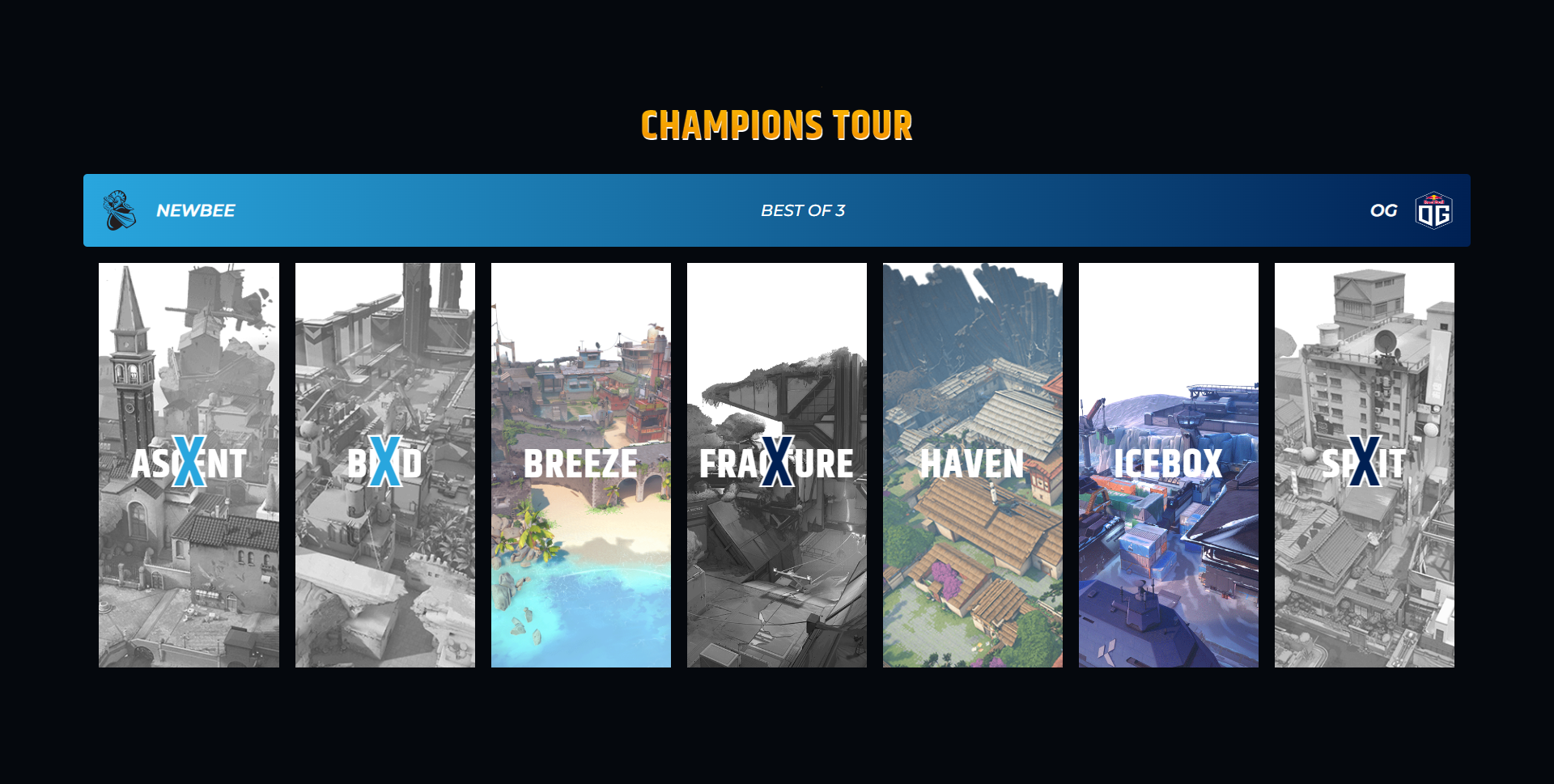 VALORANT Map Veto System by Sujoy on Dribbble