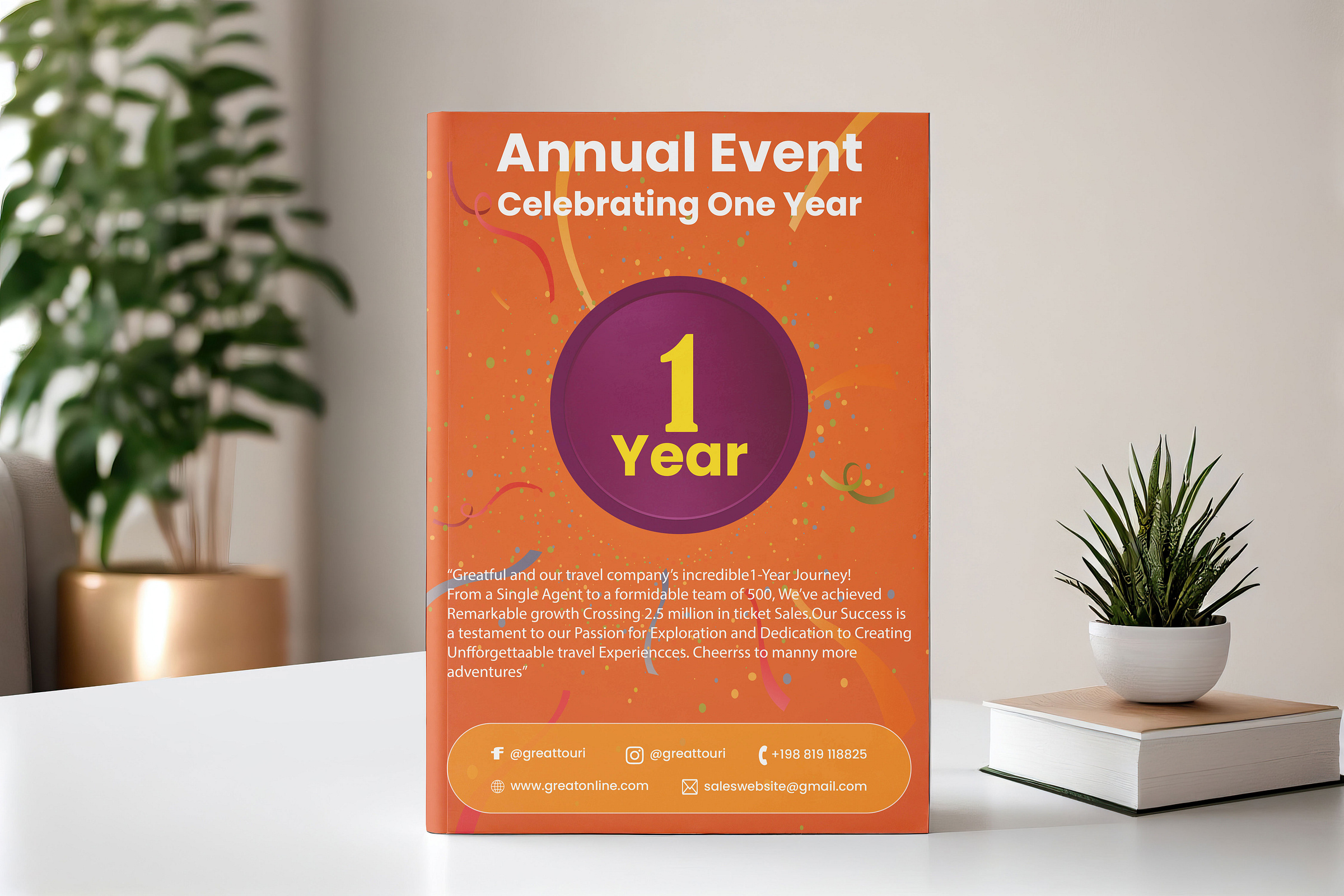 Celebrating Flyer Design by Anowara Parvin on Dribbble