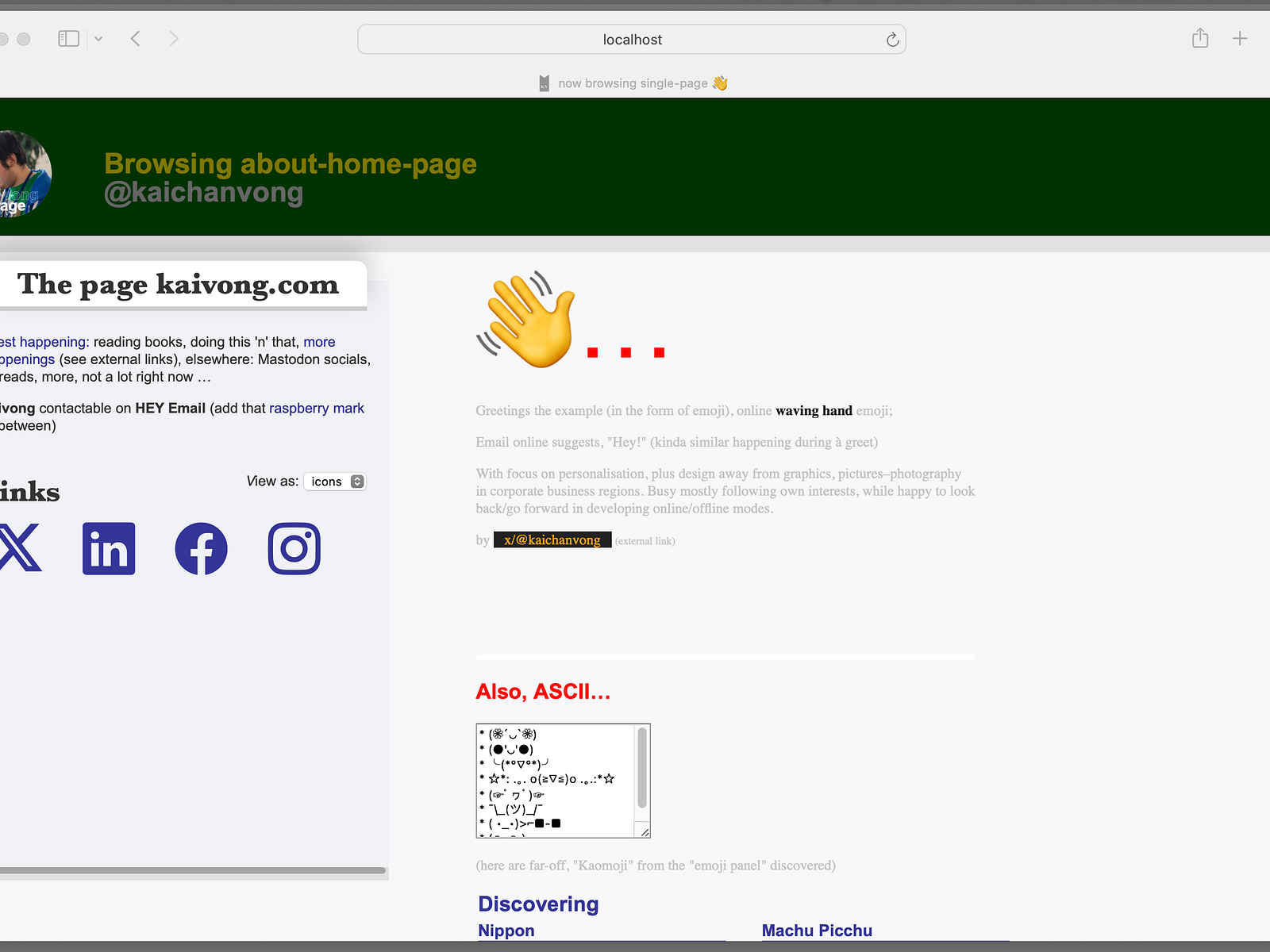 Alternate, page look by Kai Vong on Dribbble