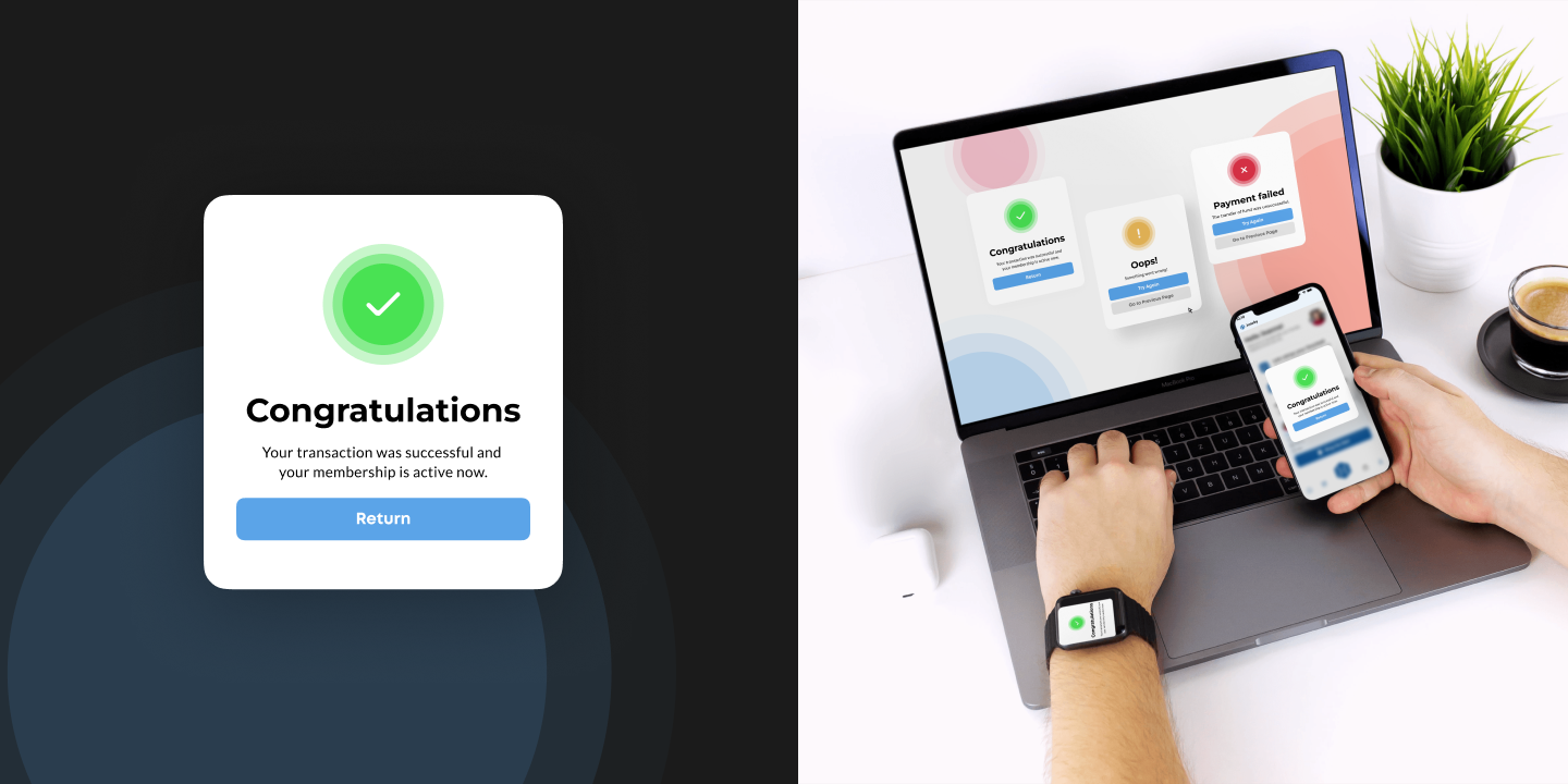 POPUP UI Design by LYBCOUK on Dribbble
