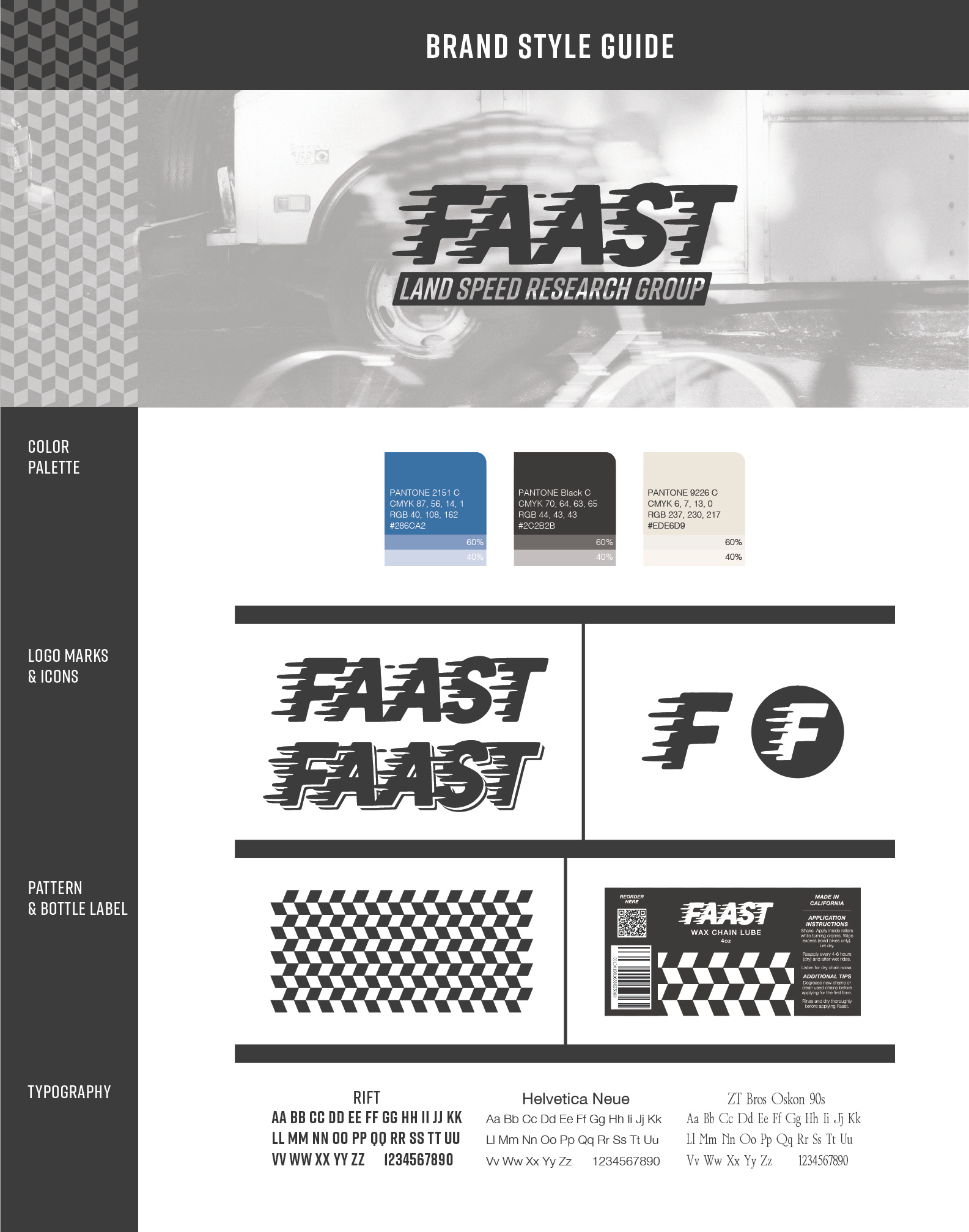 FAAST Visual Identity System by Jake Lutz on Dribbble