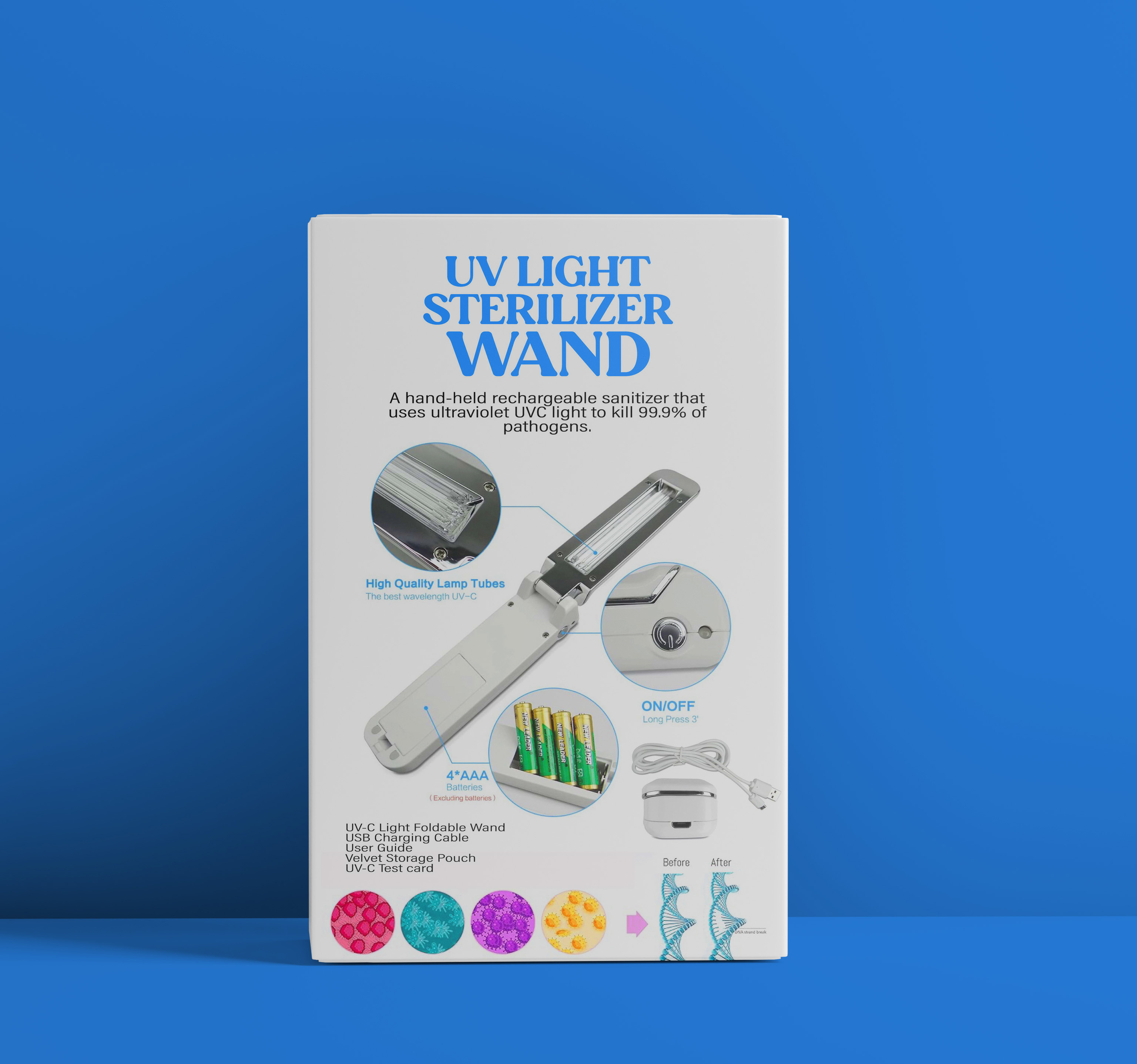 Amazon Product Packaging Design For uv sterilizer wands by Fatima on ...