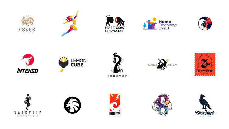 The Beautiful Process Behind Pictorial Logo Designs by Cajvanean C ...