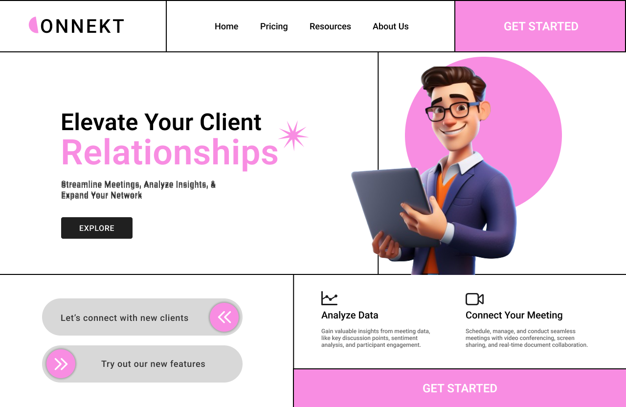 Grid Layout Landing Page by Ritesh Shete on Dribbble