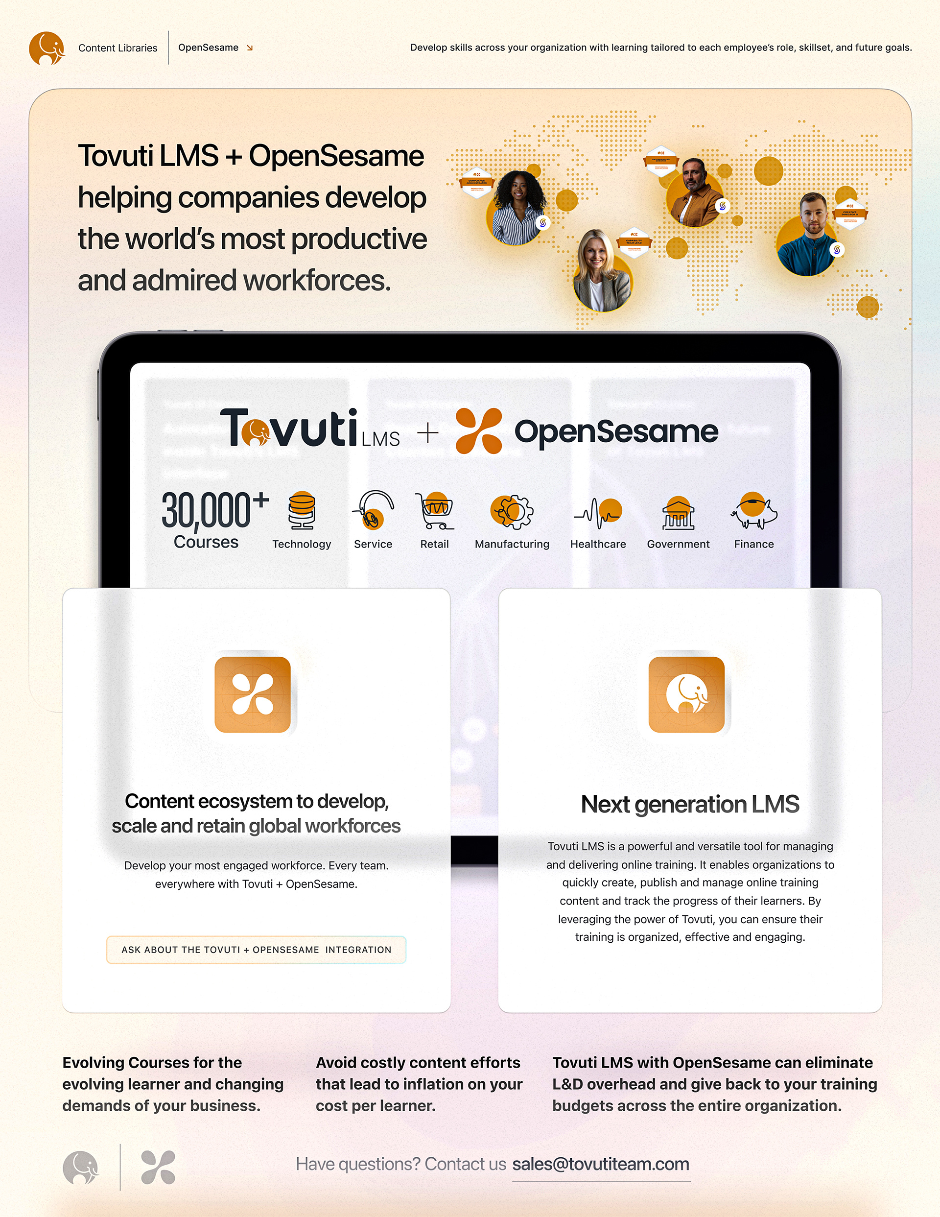 Tovuti x OpenSesame | One-sheet (Light/Dark) by Bryan Funk on Dribbble