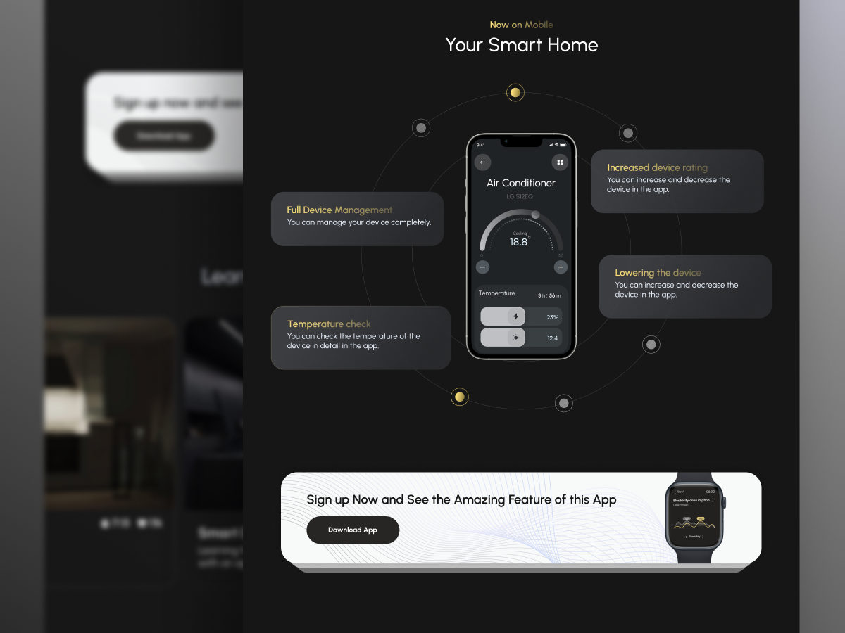 Iot Website by Mahsa_ yosefzadeh for Fluxio Design on Dribbble