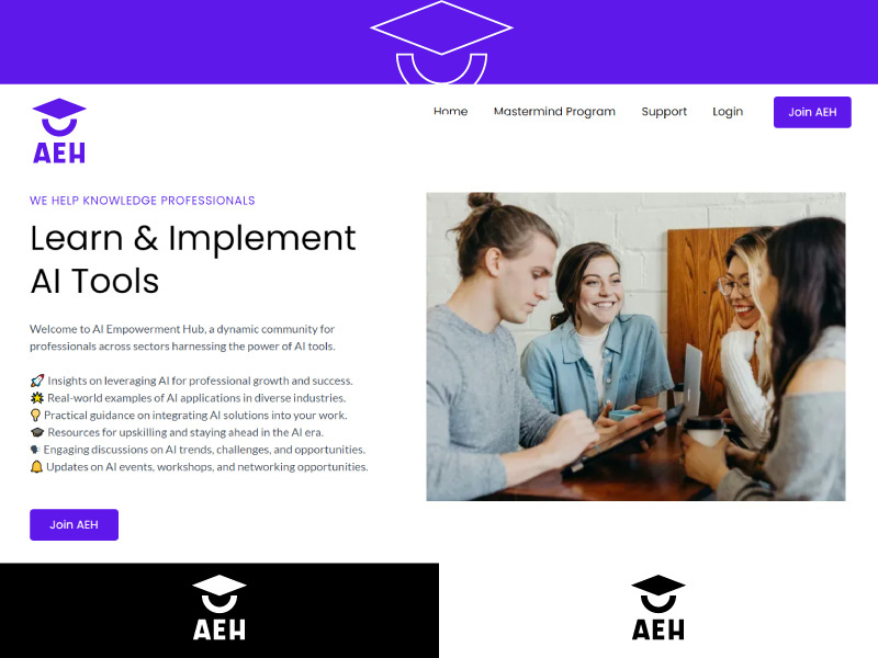 AEH - Logo design by Onionworks on Dribbble