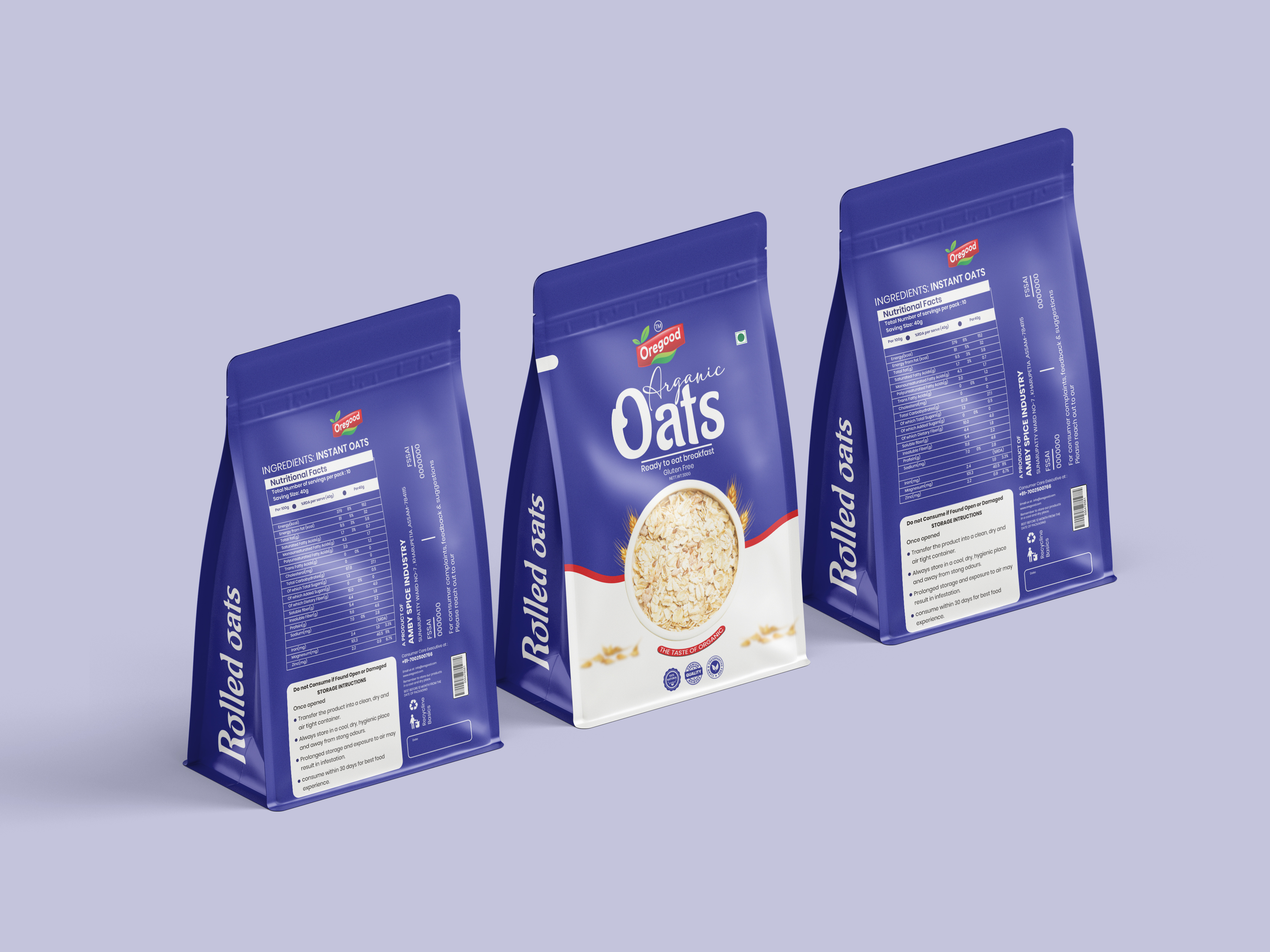 Top Oats Packaging Design designs, themes, templates and downloadable ...