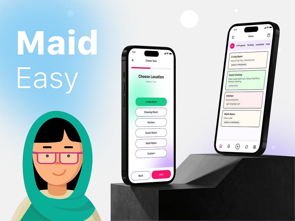 Maid App Case Study by Shahidul Islam Shishir on Dribbble