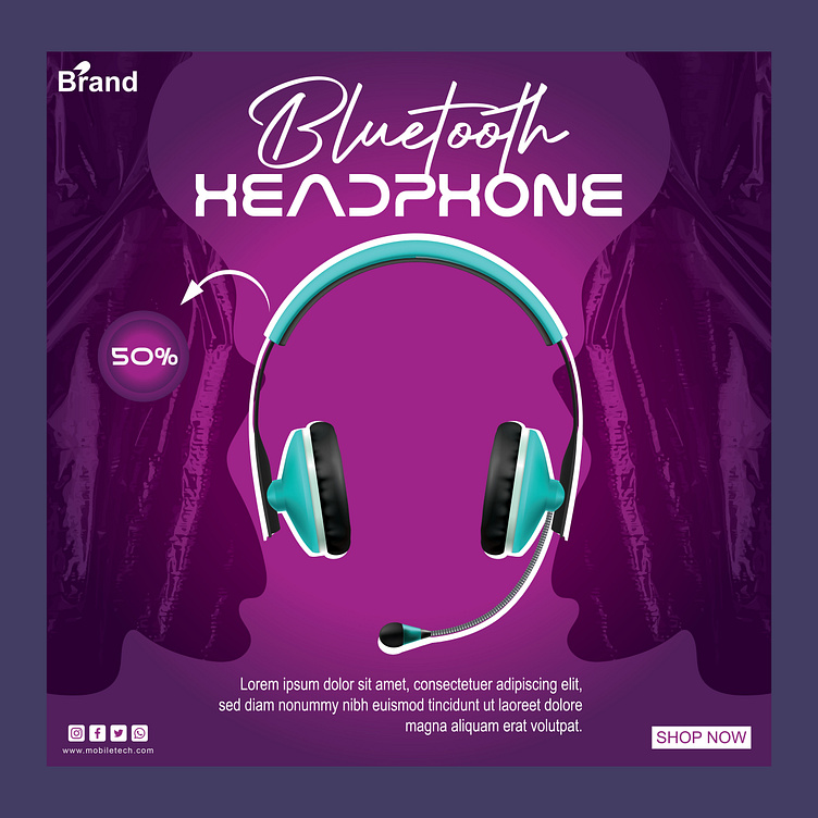 Bluetooth airport Instagram template design by Monir 360 on Dribbble