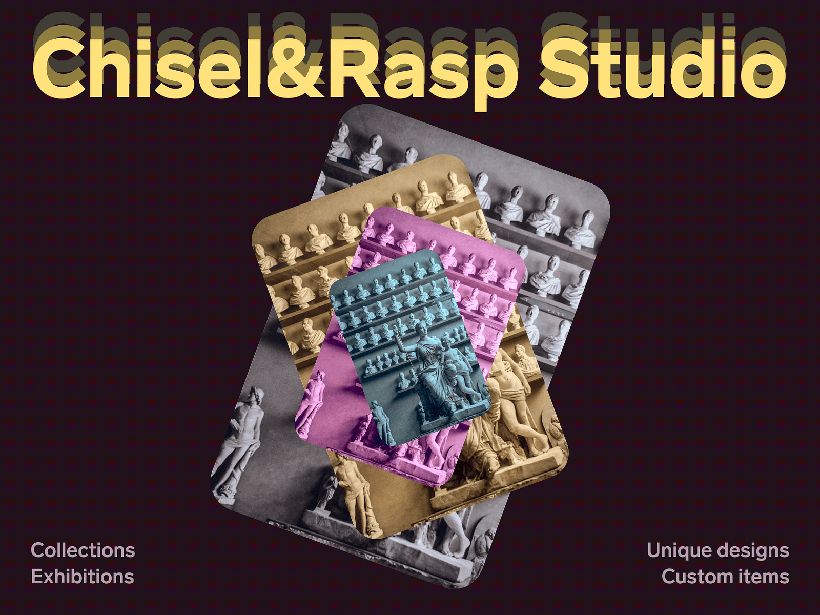 Chisel&Rasp e-commerce website by Dariana F. on Dribbble