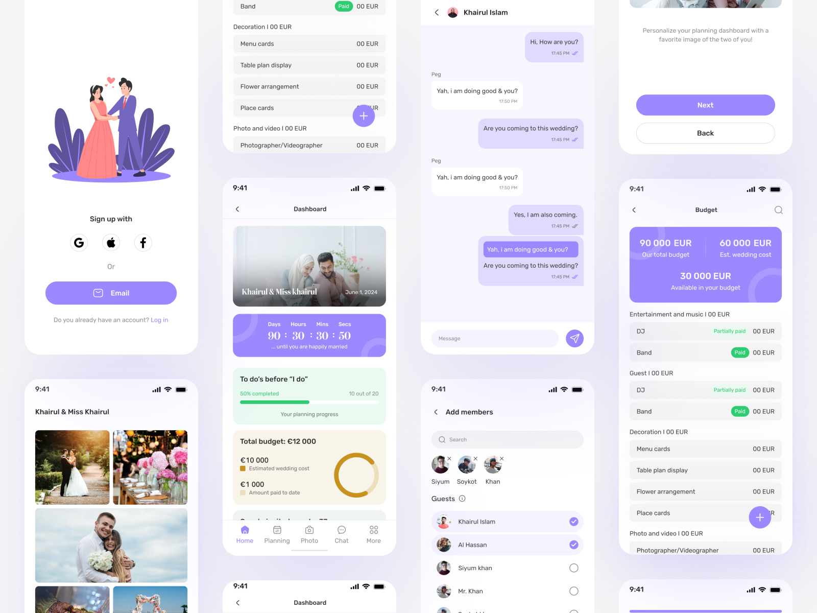 Browse thousands of Wedding Guest List App images for design ...