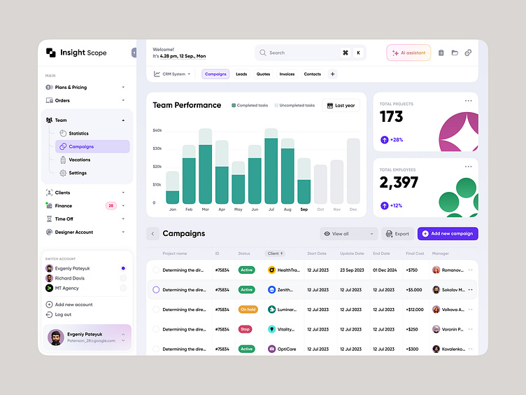 Saas Platform Ui UX Design by Amit kumar on Dribbble