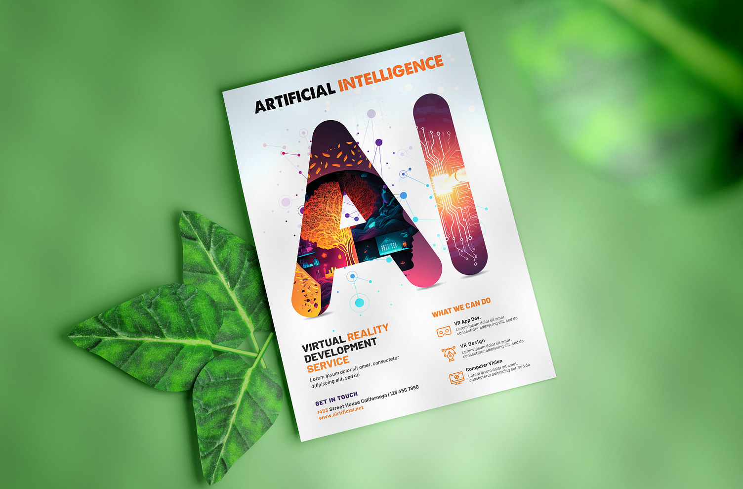 Artificial-intelligence Flyer Template by Md. Ariful Islam on Dribbble
