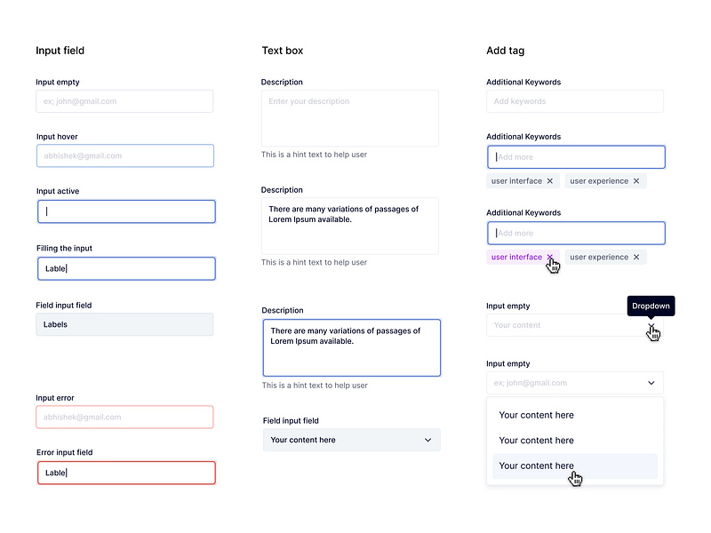 Browse thousands of Input Field images for design inspiration | Dribbble