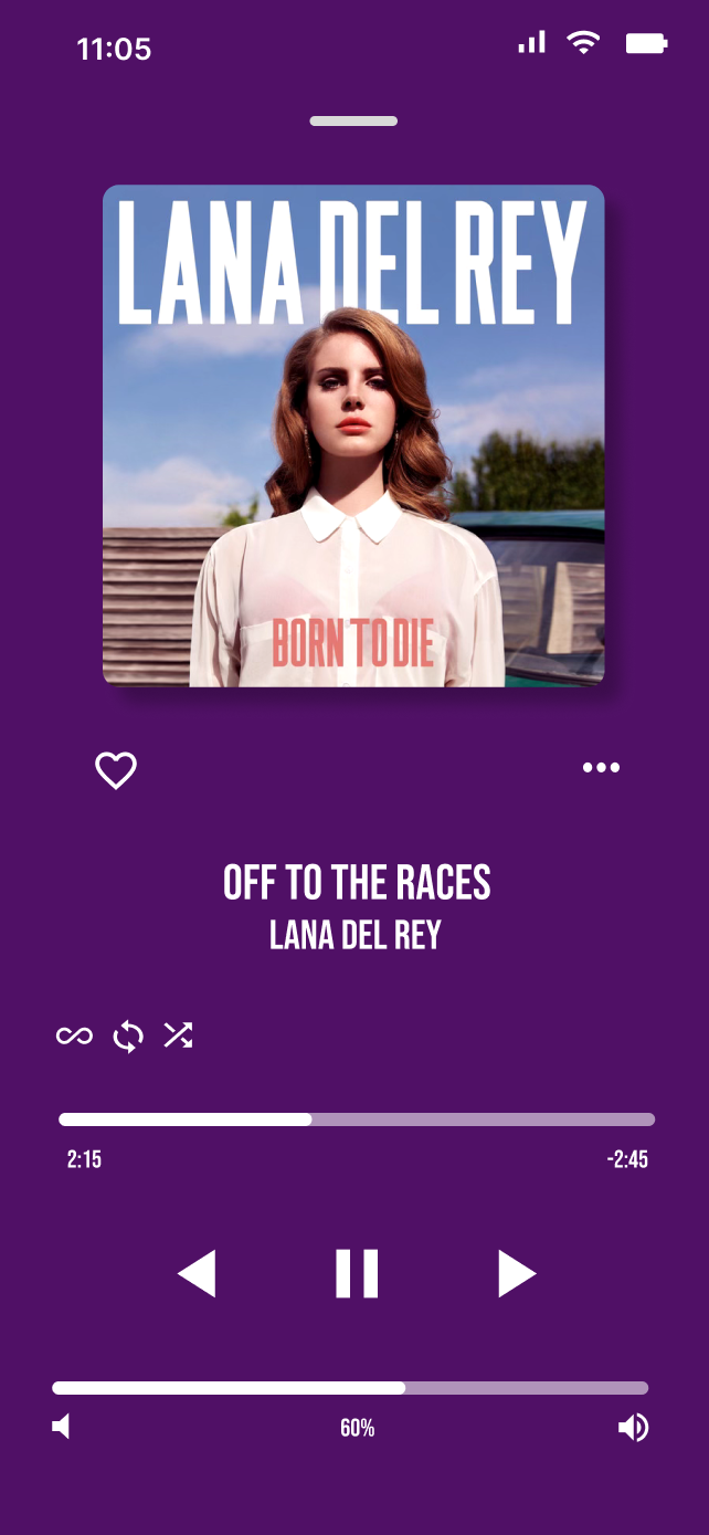 Daily Ui 009 Music Player By Marianna On Dribbble 