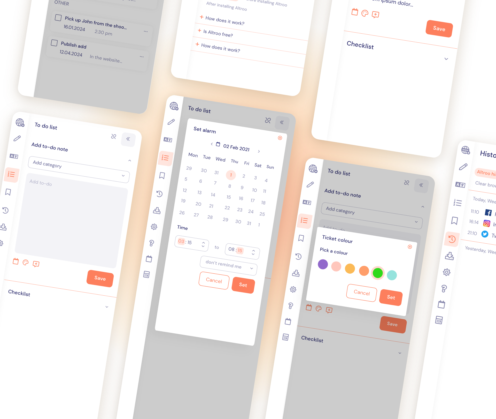 Browse thousands of Orange Sidebar images for design inspiration | Dribbble