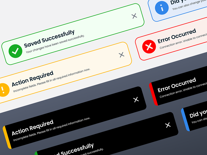 Browse thousands of App Toast images for design inspiration | Dribbble