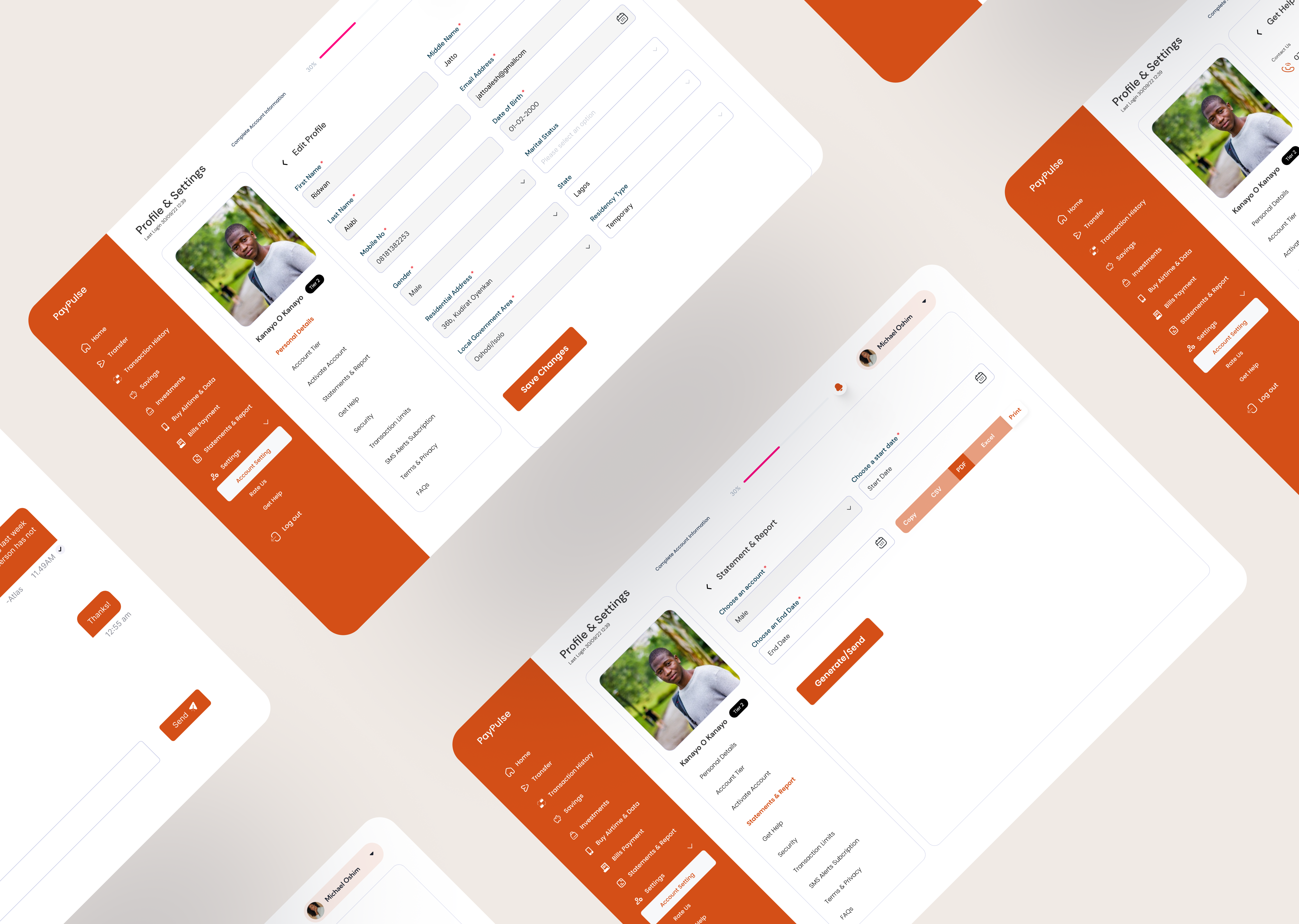 Web Profile designs, themes, templates and downloadable graphic ...