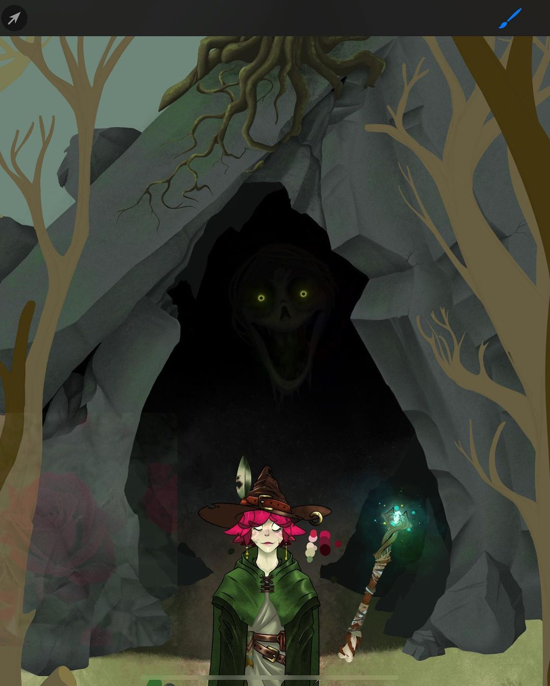 Deep in the forest - Ultra detailed commission by Carlos Saavedra De la ...