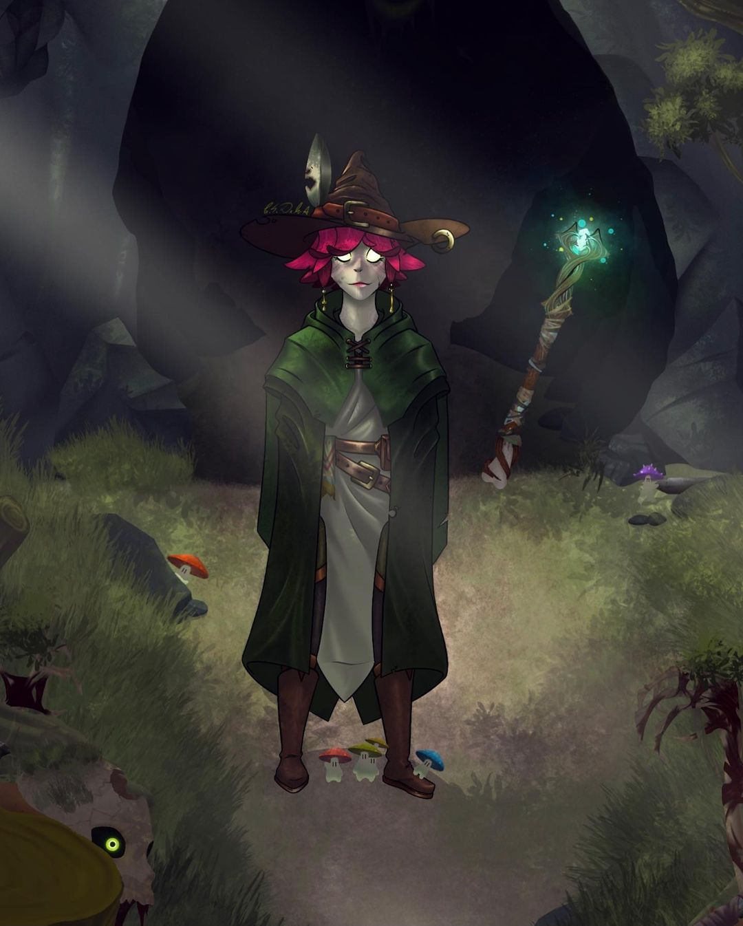 Deep in the forest - Ultra detailed commission by Carlos Saavedra De la ...