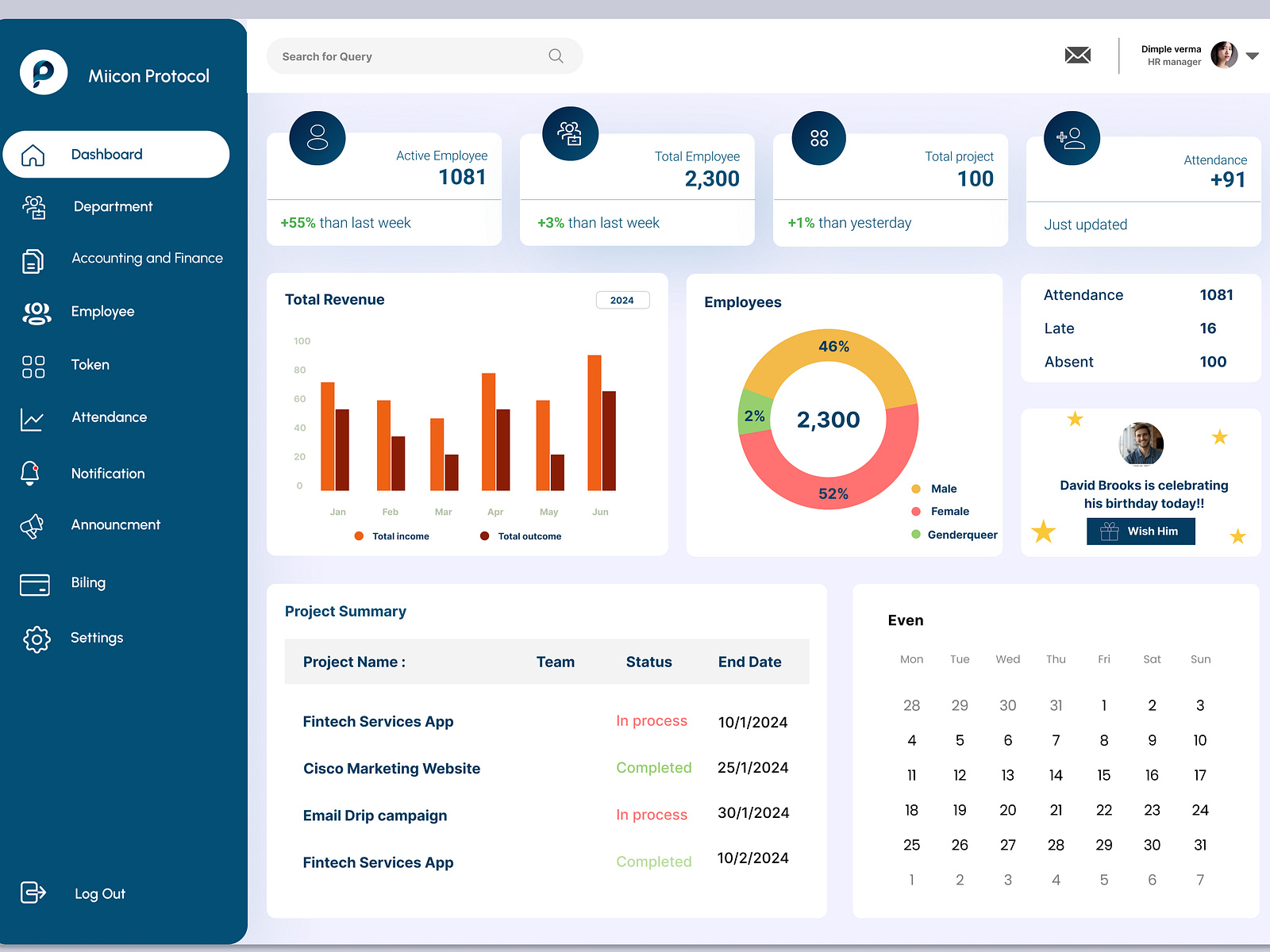 Job Dashboard Ui By Dimple Verma On Dribbble
