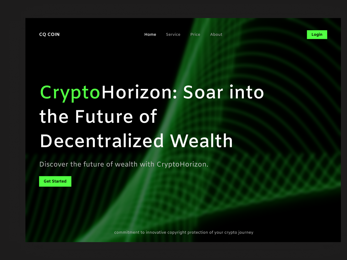 Crypto web app by Zahra Amirghasemi on Dribbble