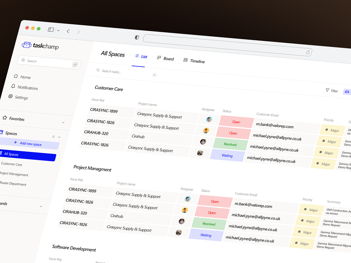 Ticket Management - Cira Help Desk by TAYYAB ⬤ PRODUCT → UX/UI on Dribbble