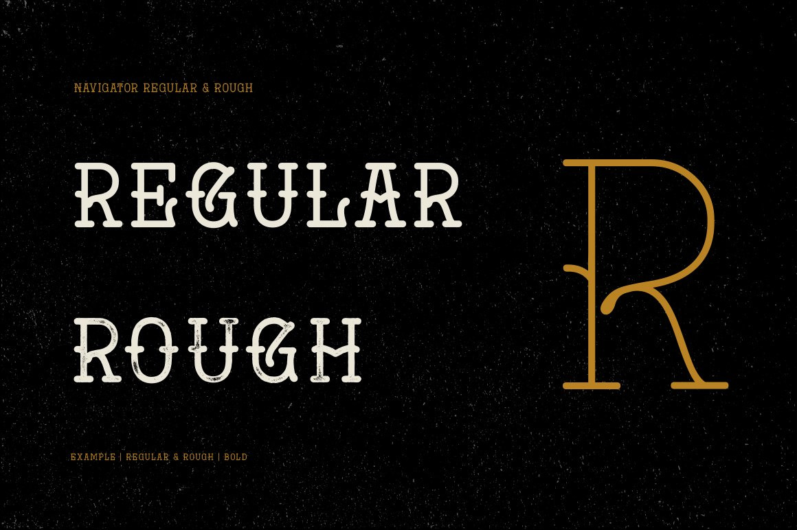 Navigator Font by Creative Font Template on Dribbble