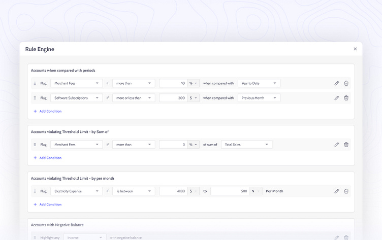 Rule Engine :: Conditional Filter by Shashank Kapse on Dribbble